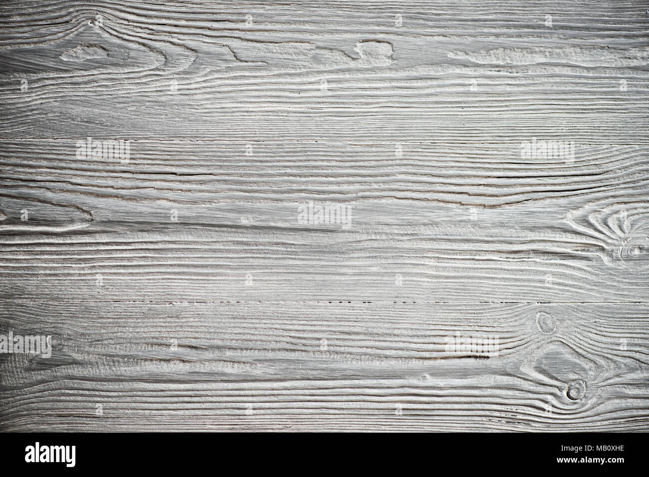 Wood texture. Gray timber board with weathered crack lines. Natural ...