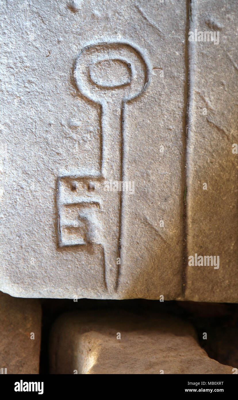 Anglo saxon stone carving hi-res stock photography and images - Alamy