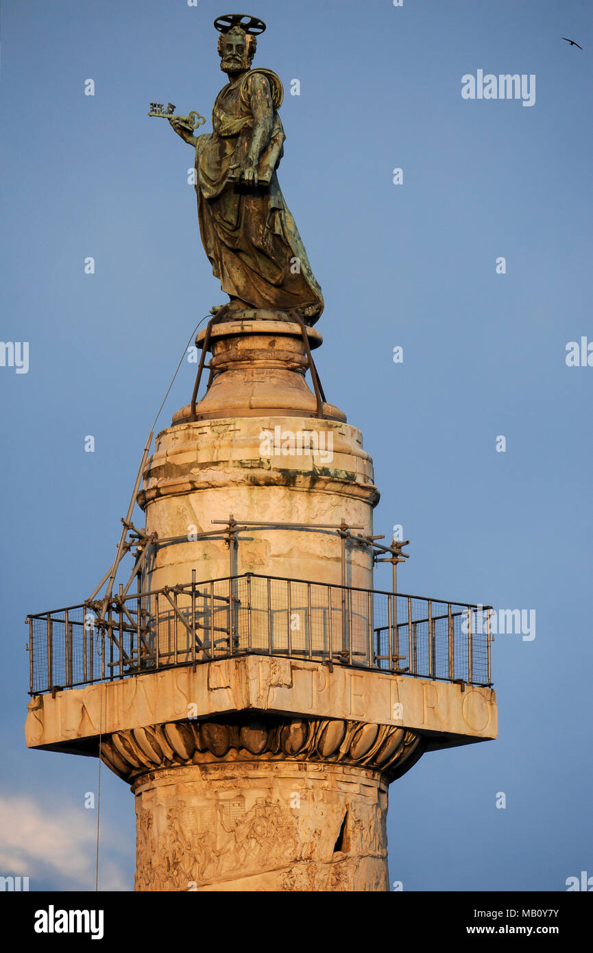 Colonna Traiana (Trajan's Column) designed by Apollodorus of Damascus ...