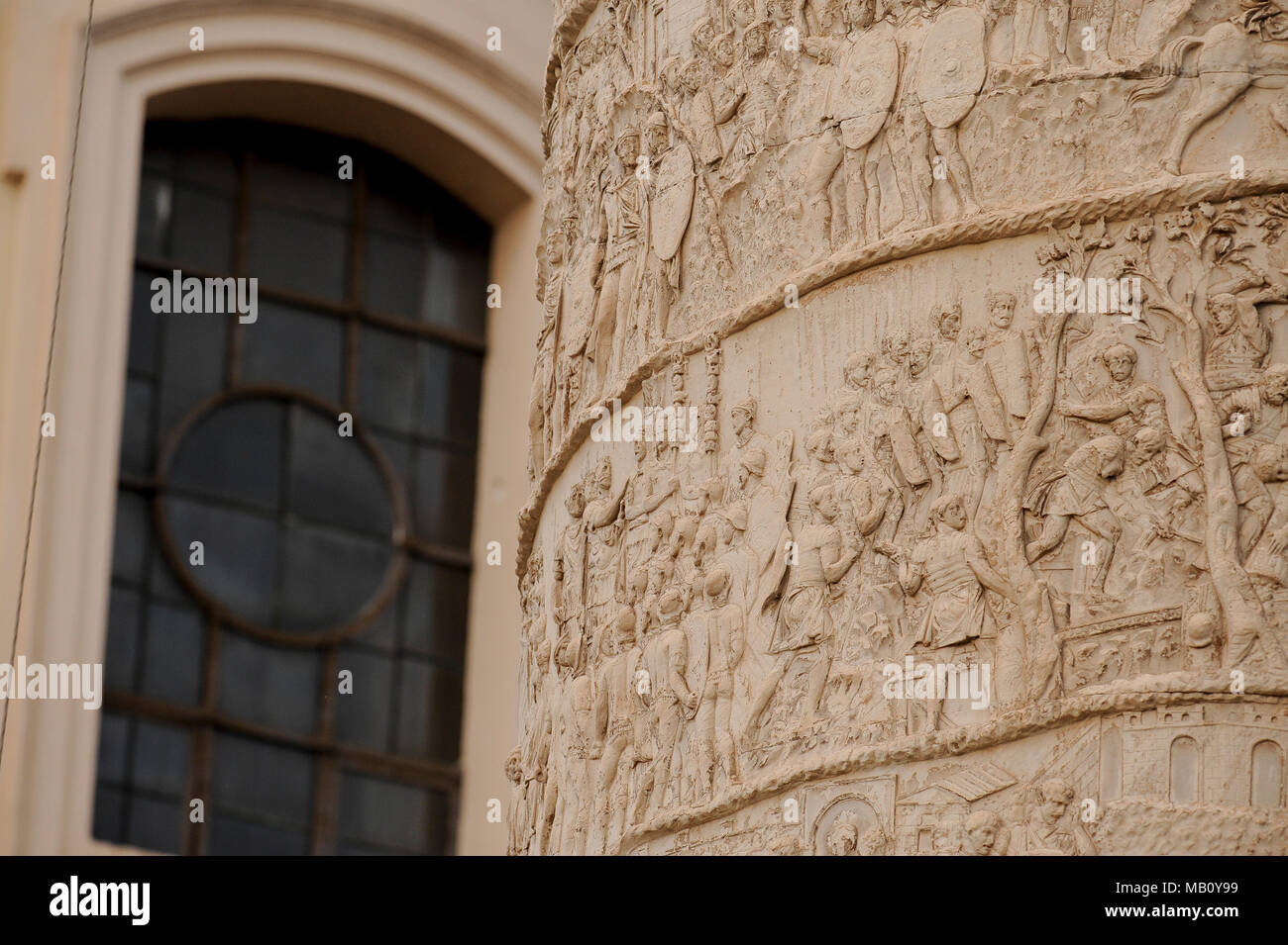 Colonna Traiana (Trajan's Column) designed by Apollodorus of Damascus ...