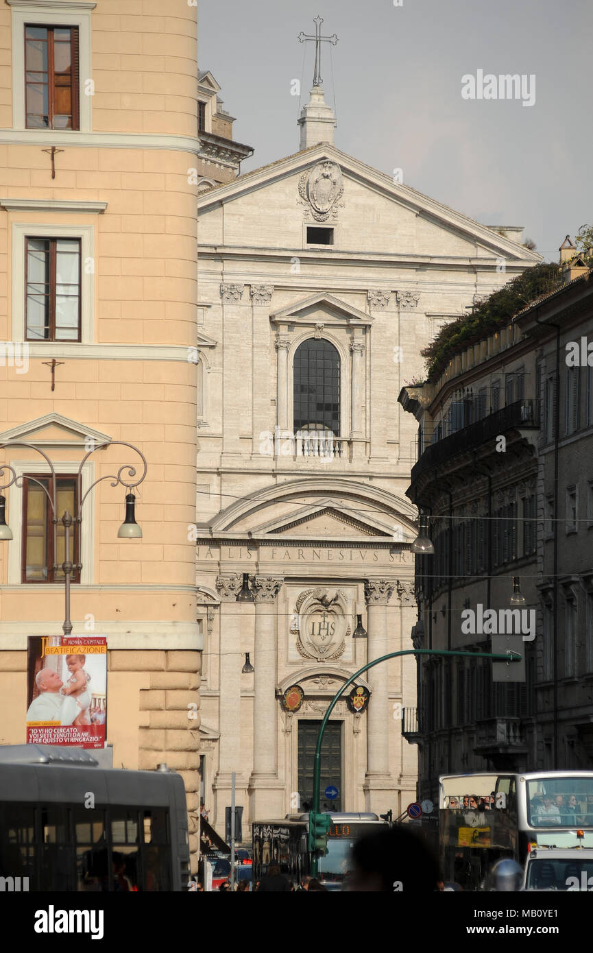 Il gesu facade hi-res stock photography and images - Alamy