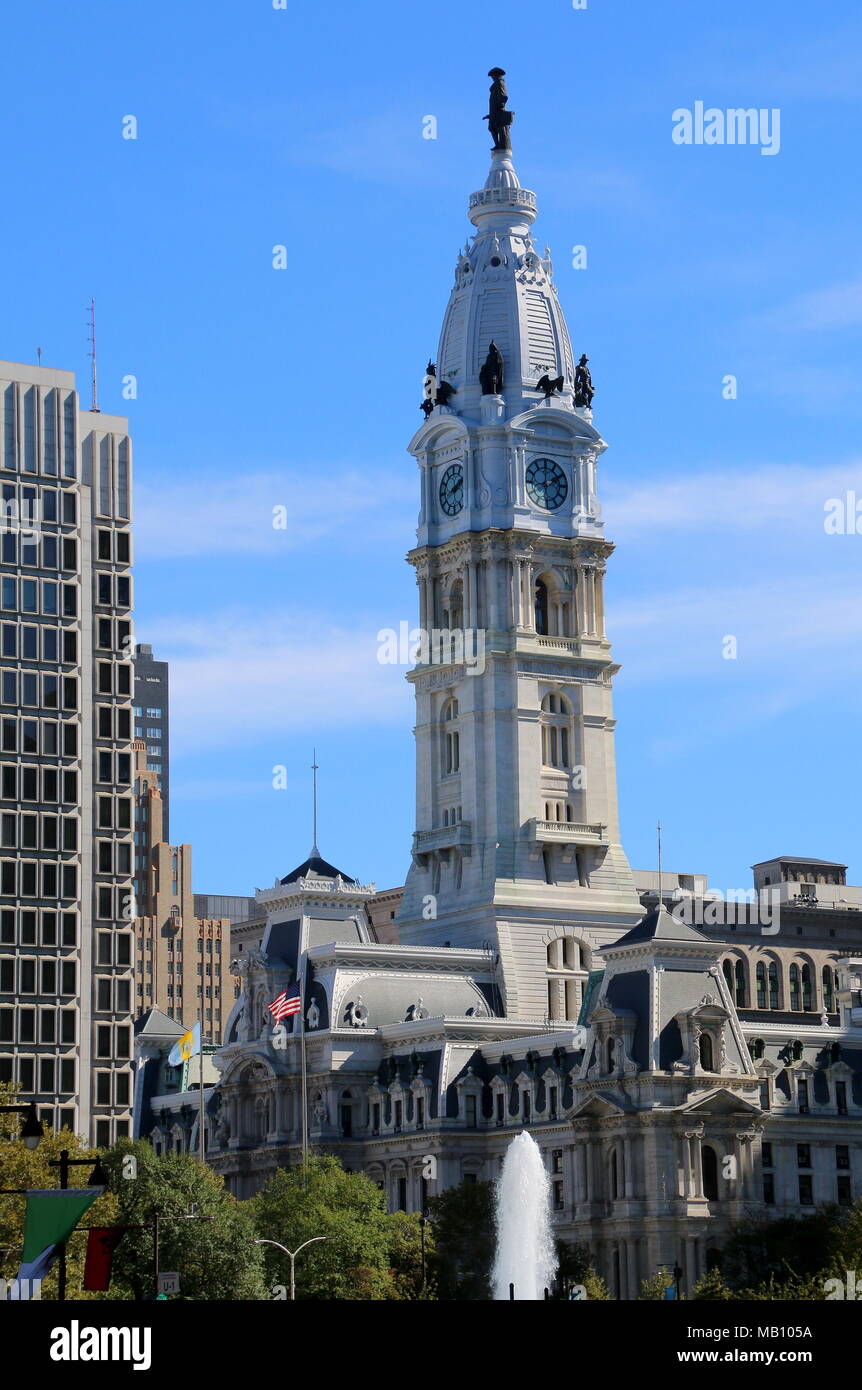 City Hall in Philadelphia Stock Photo - Alamy