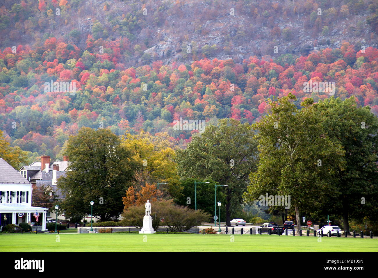 Autumn at West Point Stock Photo - Alamy