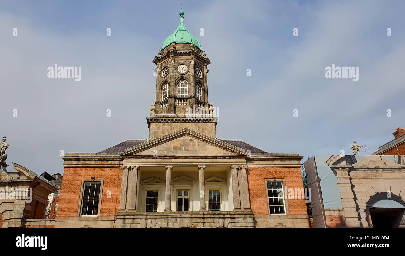 Castle Hall at Dublin Castle - DUBLIN / IRELAND - MARCH 21, 2018 Stock ...