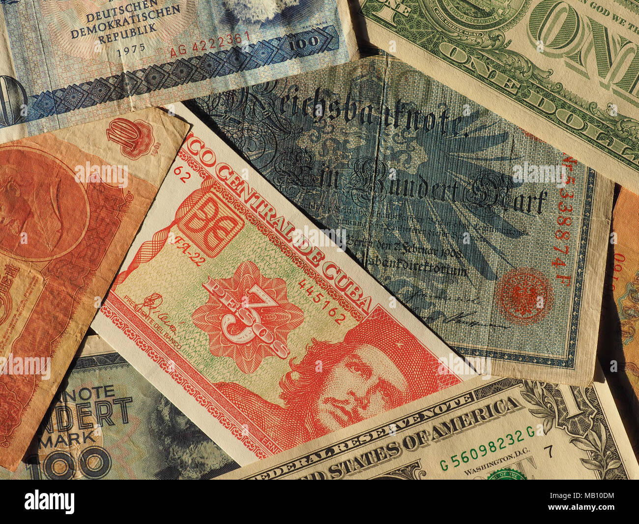 vintage withdrawn money of communist countries including Cuba, Soviet ...