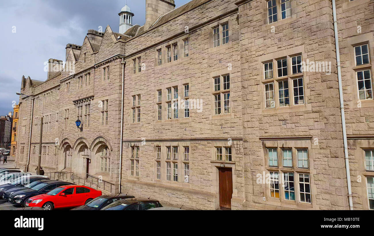Dublin Police Department Headquarter - DUBLIN / IRELAND - MARCH 21 ...