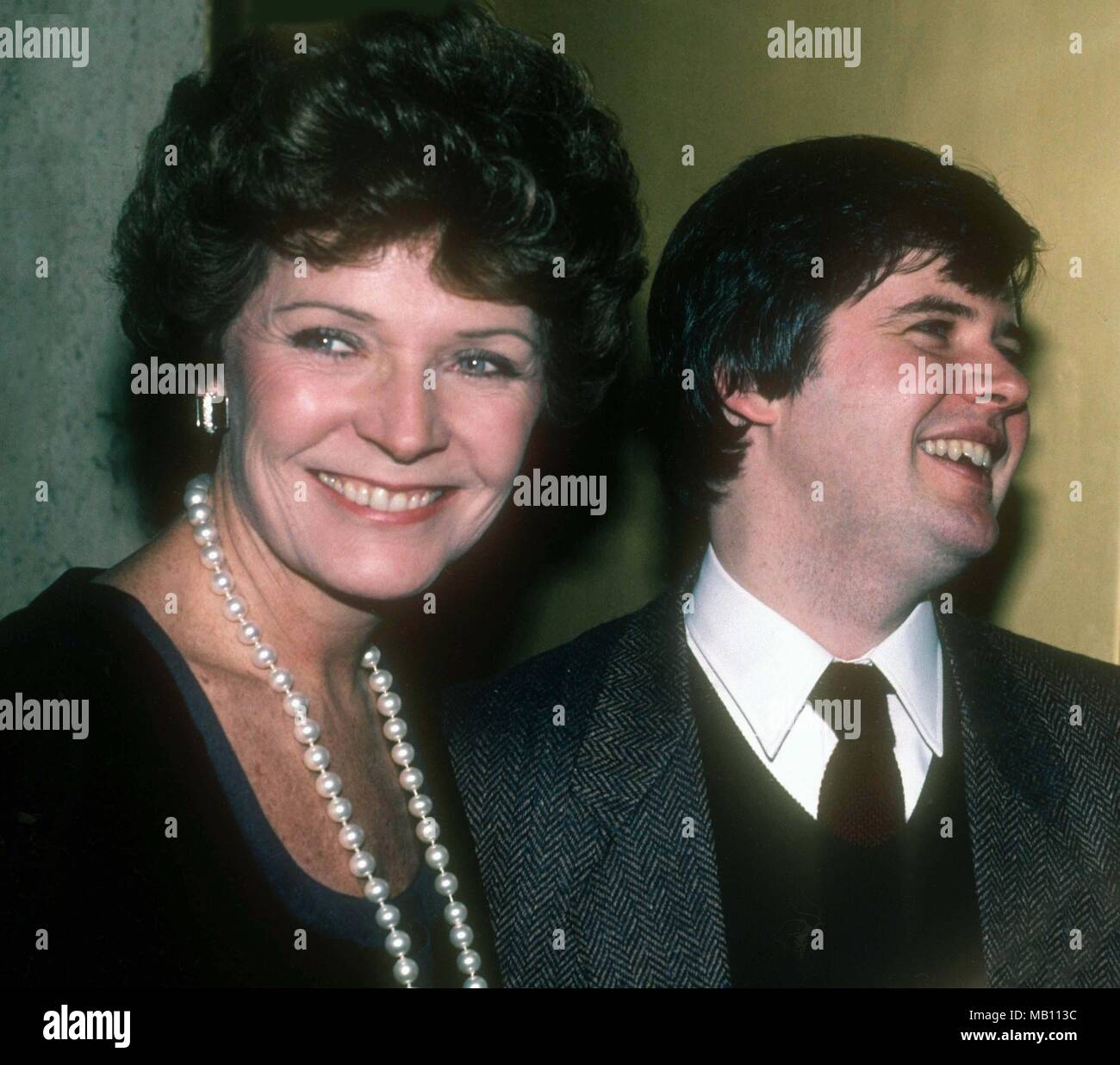 Polly Bergen Christopher Durang 1979 Photo By John Barrett/PHOTOlink ...