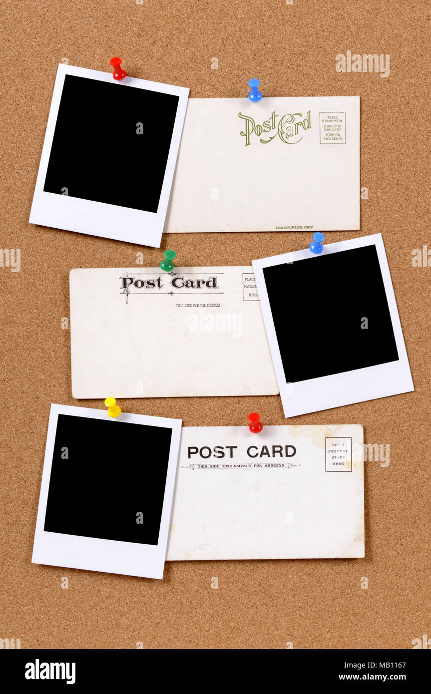 Blank postcards hi-res stock photography and images - Alamy