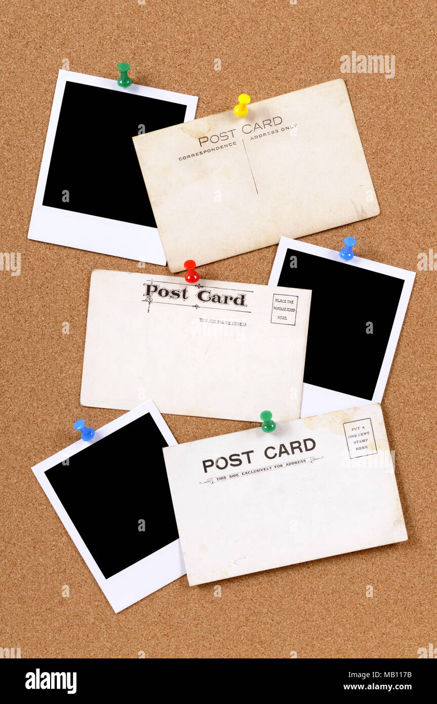 Blank postcards hi-res stock photography and images - Alamy