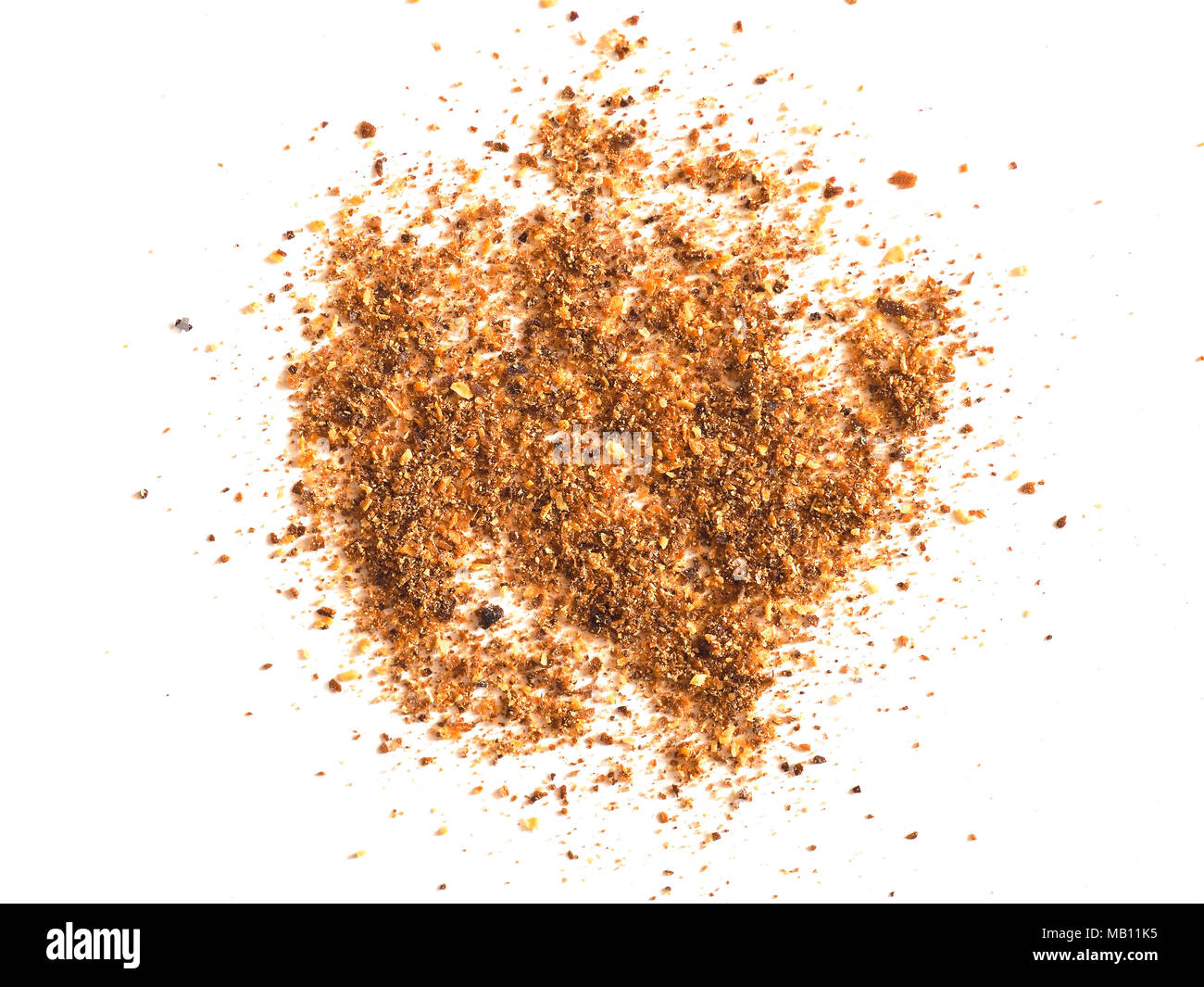 Hot Chili Pepper (Capsicum) aka Chilli seeds over white background ...
