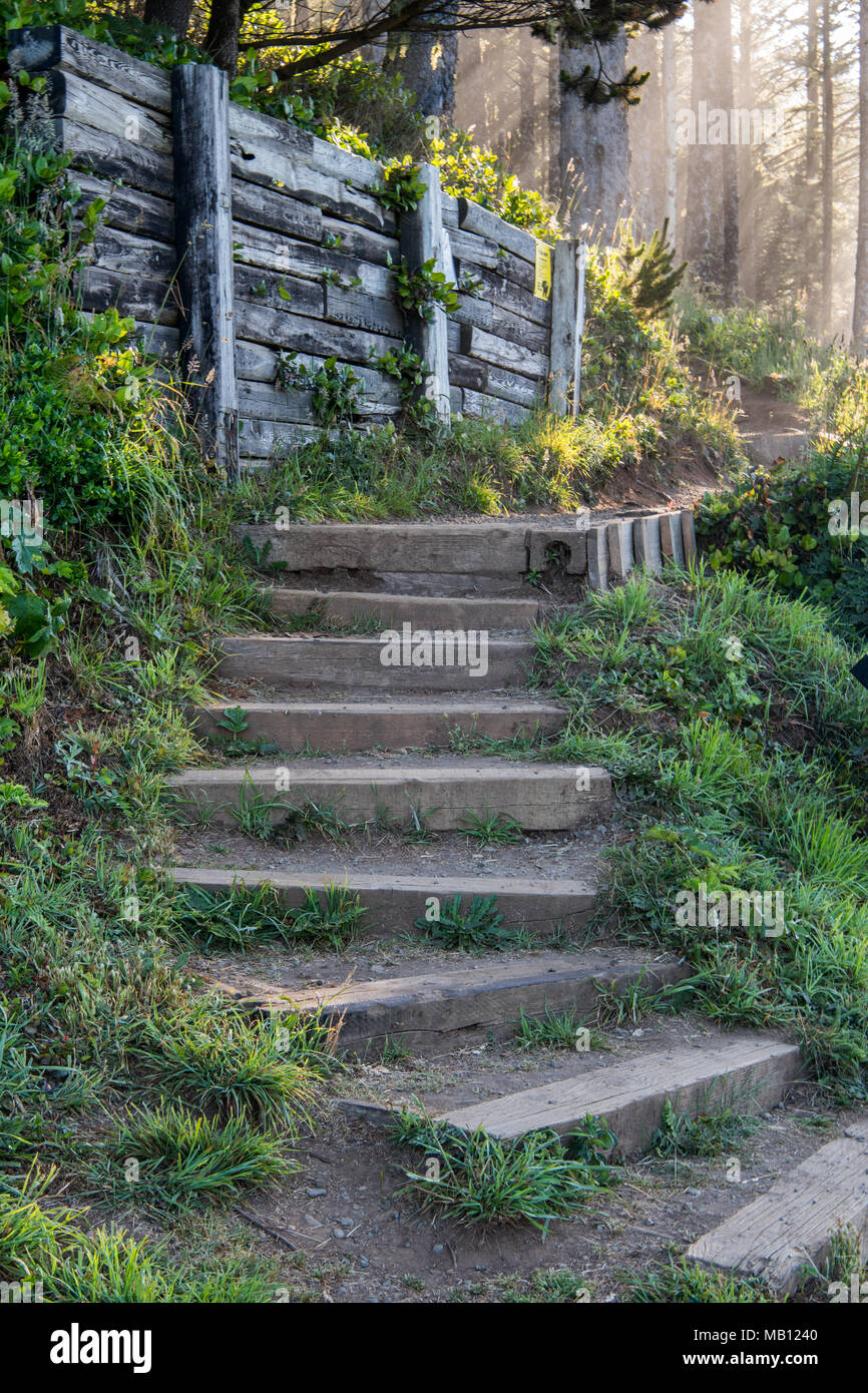 Stairs wind up trail hi-res stock photography and images - Alamy