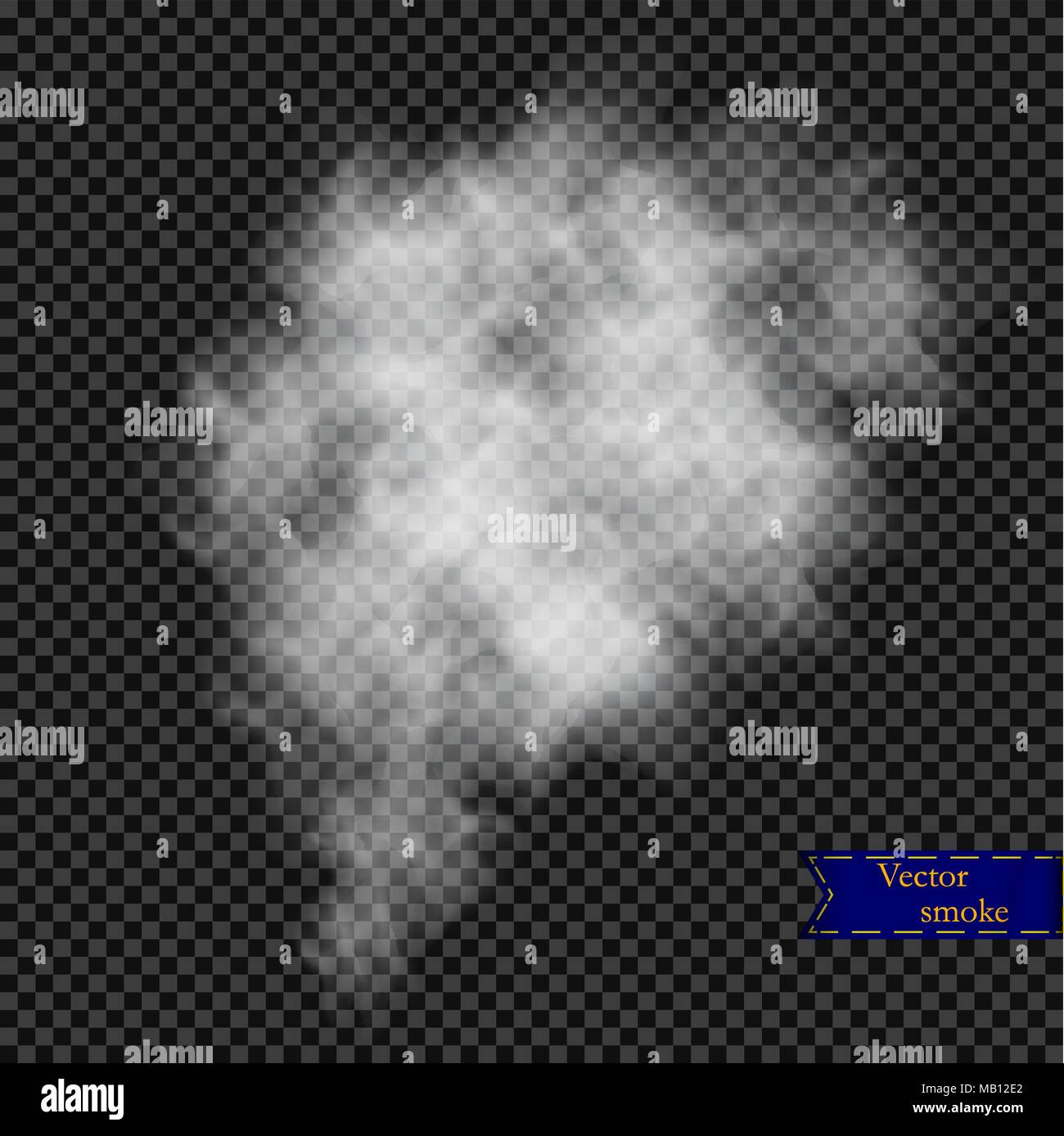 Vector smoke decoration element for your design Stock Vector Image ...