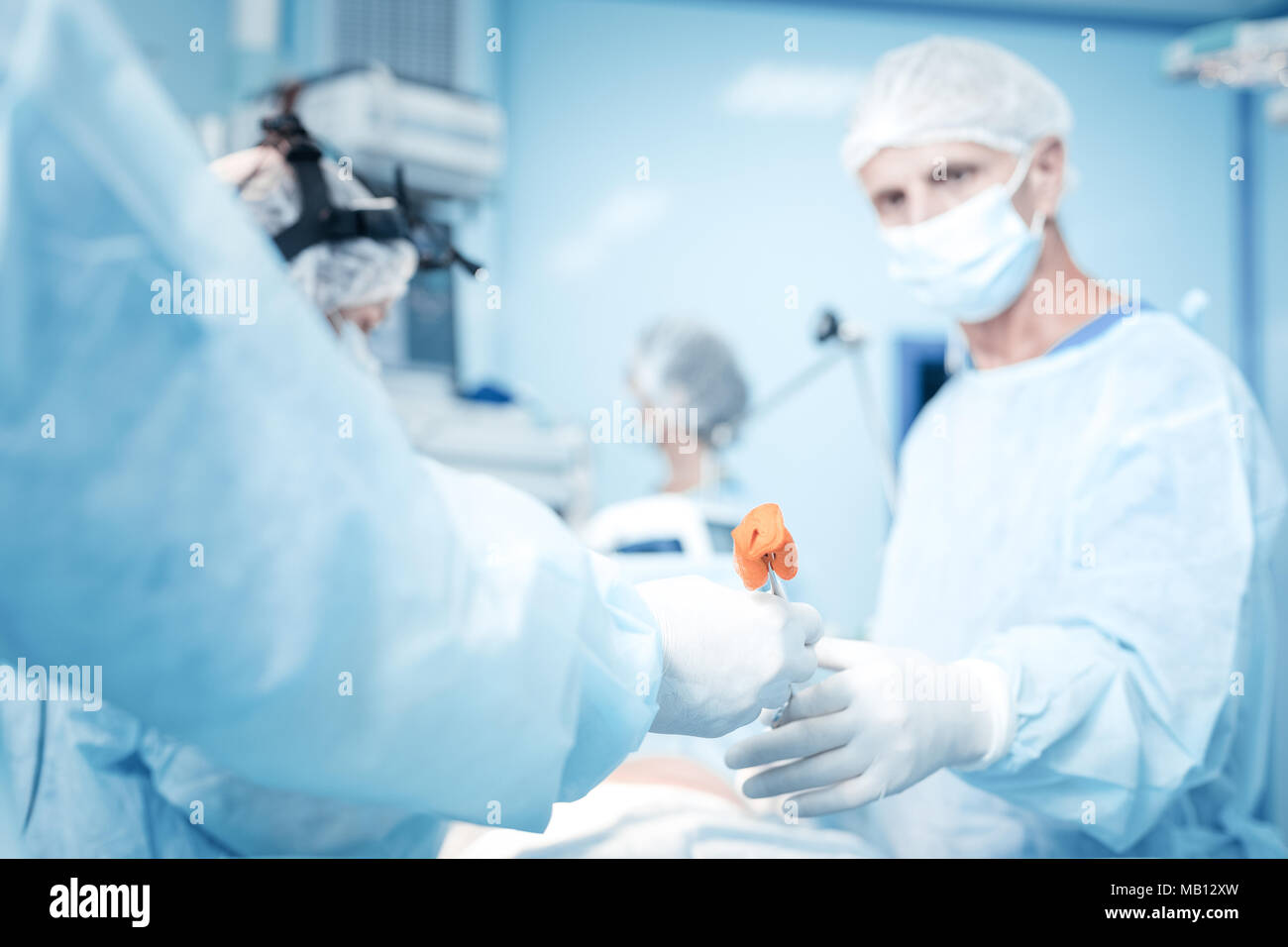 Close up of a blood tampon Stock Photo - Alamy