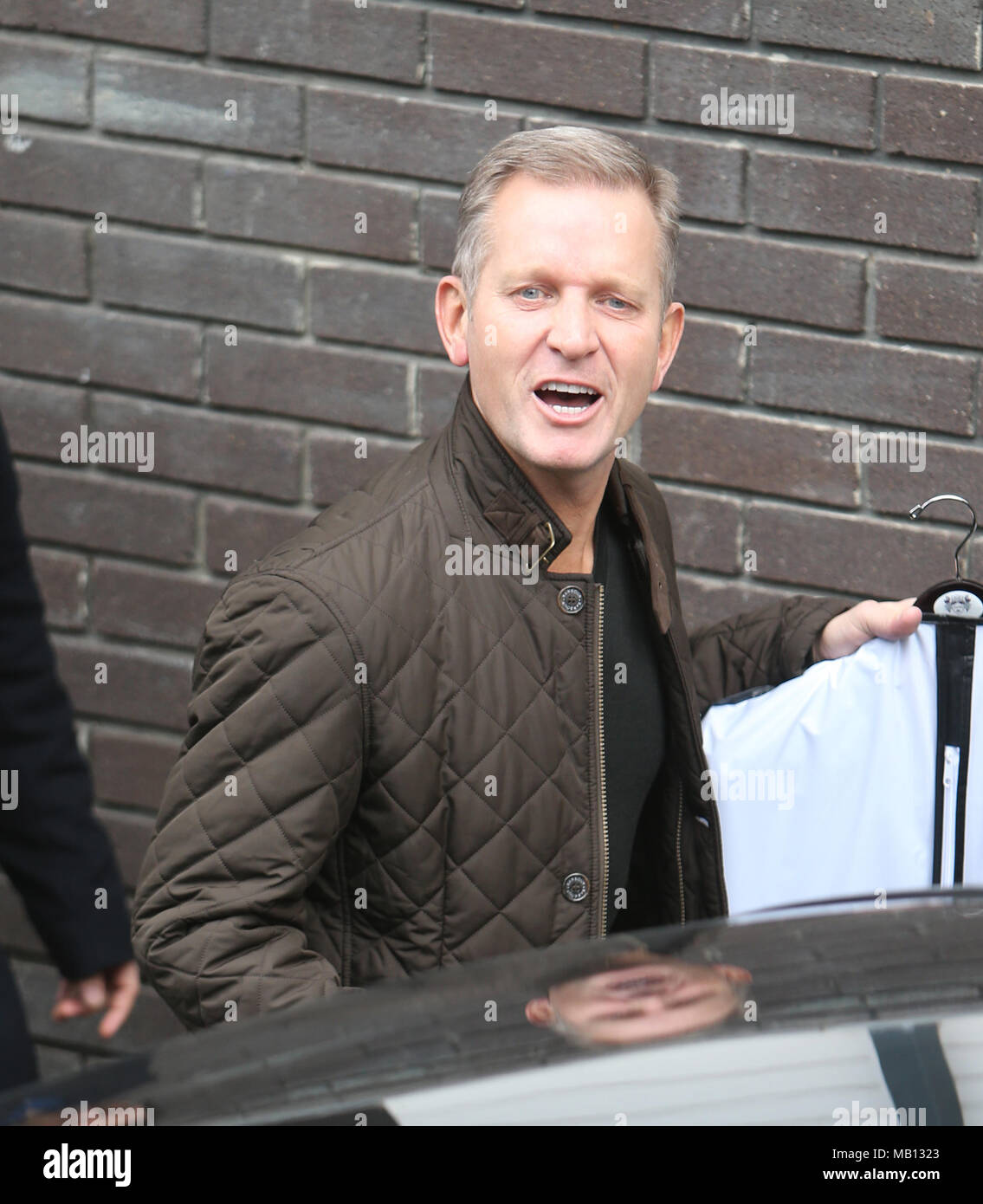 Jeremy Kyle outside ITV Studios Featuring: Jeremy Kyle Where: London ...