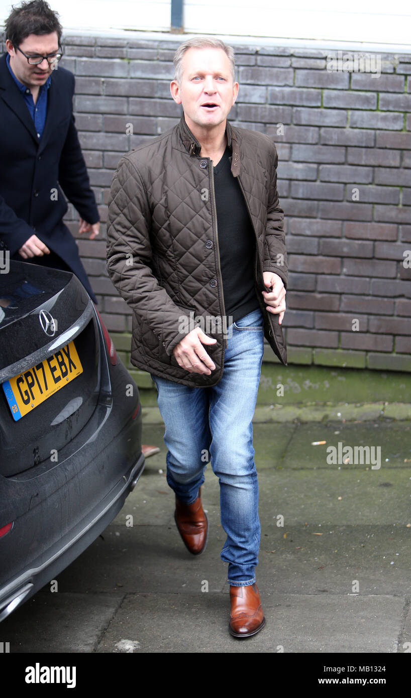 Jeremy Kyle outside ITV Studios Featuring: Jeremy Kyle Where: London ...