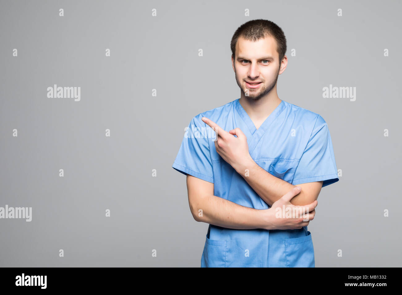 Doctorpointingfinger hi-res stock photography and images - Alamy