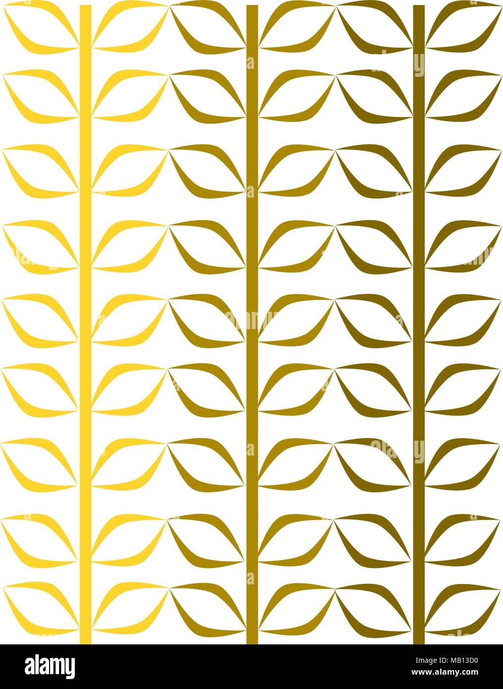 Ornamental geometric, medieval styled symbolic floral pattern Stock ...