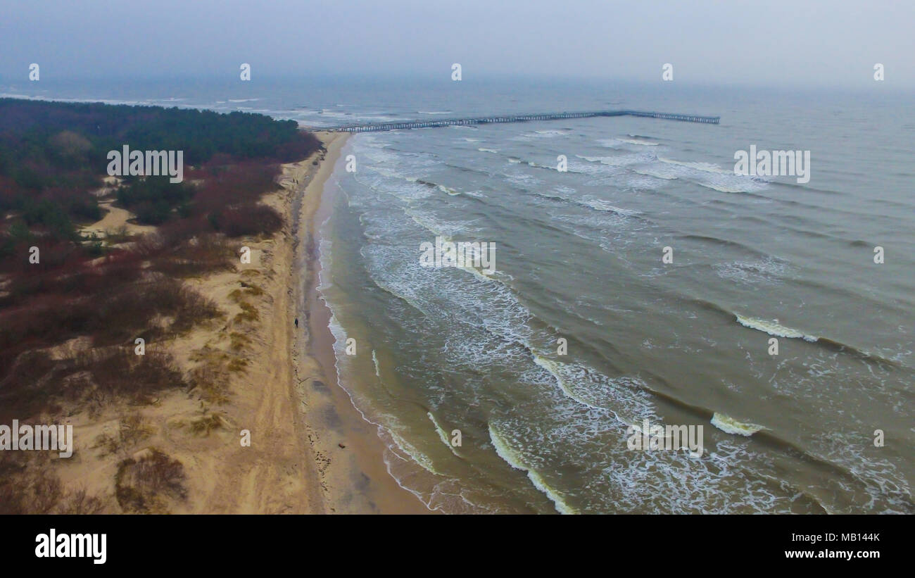 Palanga drone hi-res stock photography and images - Alamy