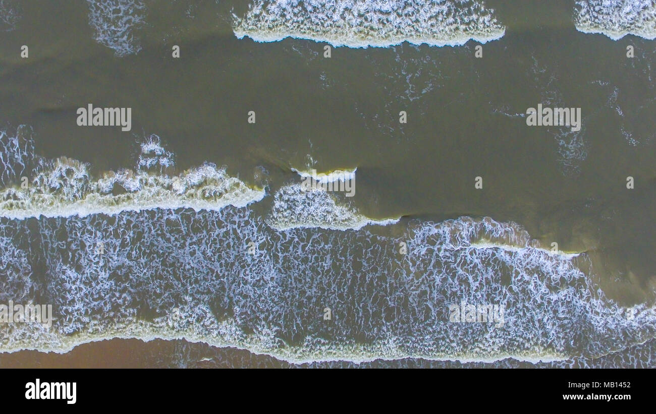 Wave top view hi-res stock photography and images - Alamy