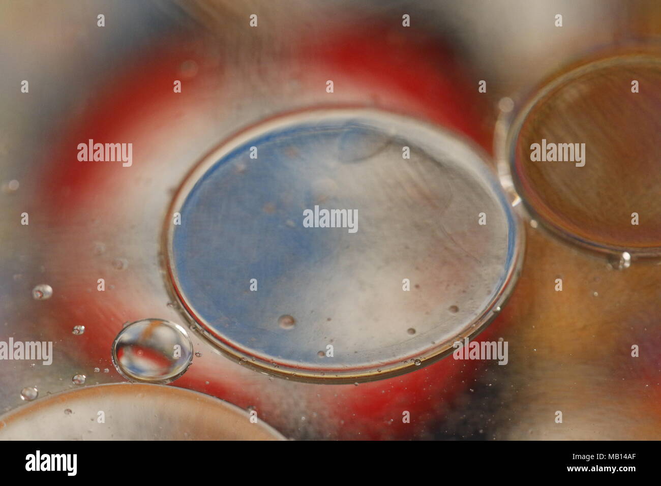 Colorful oil bubbles Stock Photo - Alamy