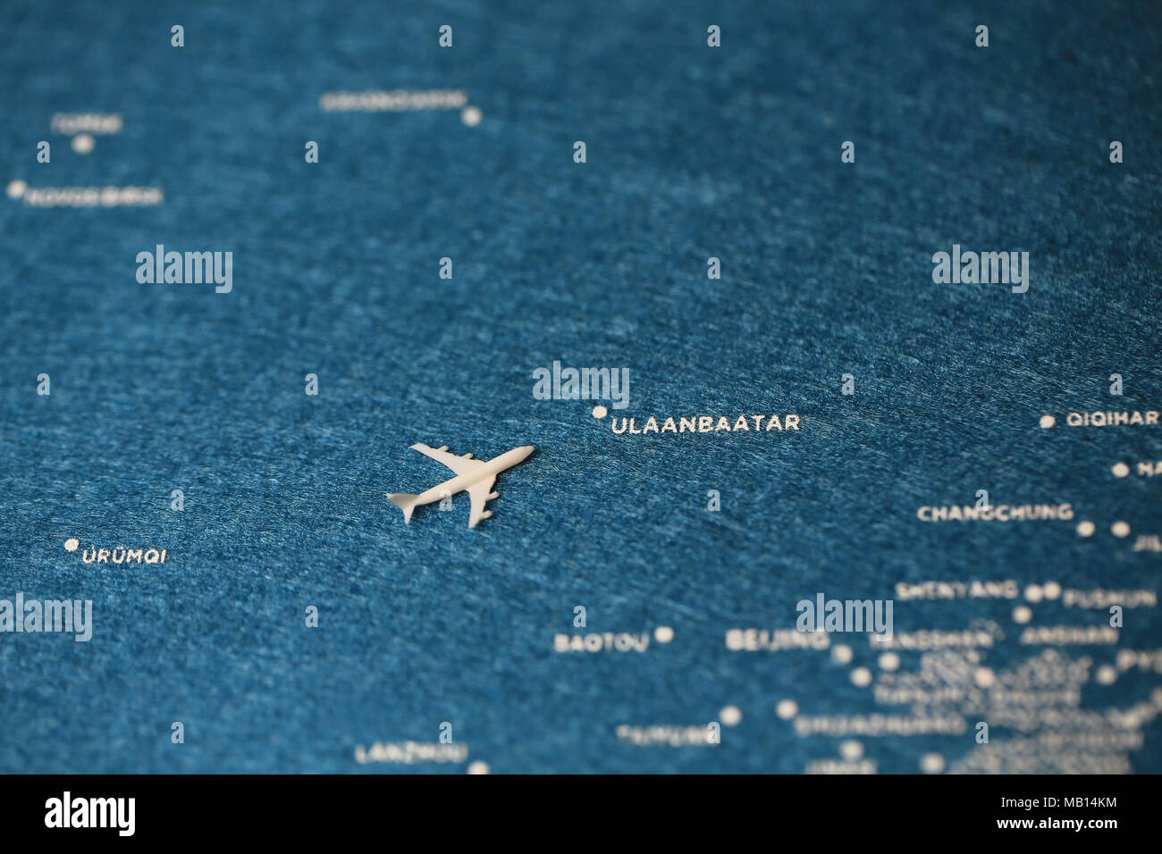 Ulaanbaatar map hi-res stock photography and images - Alamy