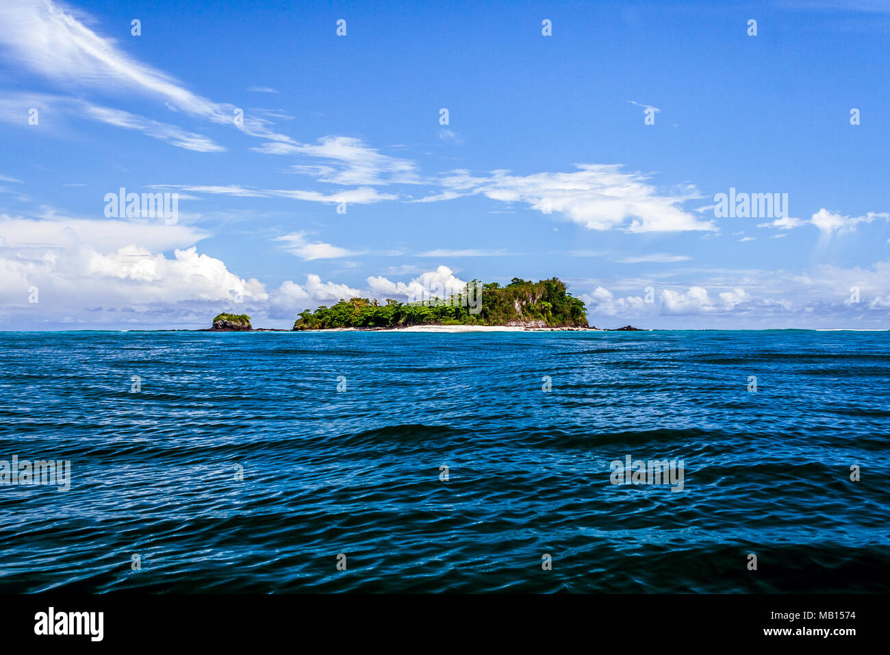 Nosy Fanihy, the bats island, deserted islet near Nosy Be, North of ...