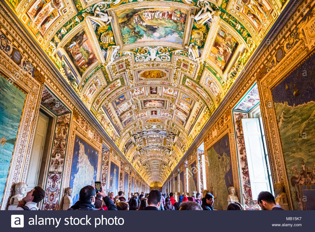 Vatican Gallery Of Maps High Resolution Stock Photography and Images ...