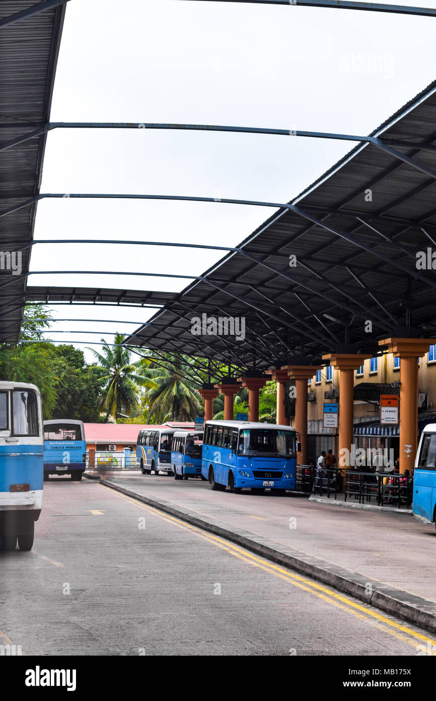 Bus stop seychelles hi-res stock photography and images - Alamy