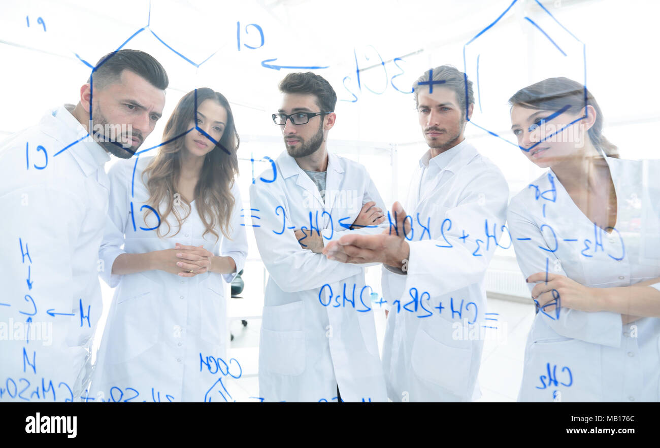 group of laboratory employees Stock Photo - Alamy