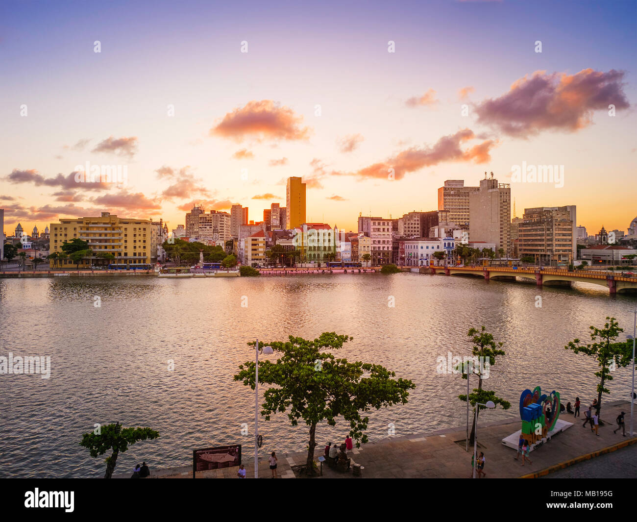 The historic architecture of Recife in Pernambuco, Brazil Stock Photo ...