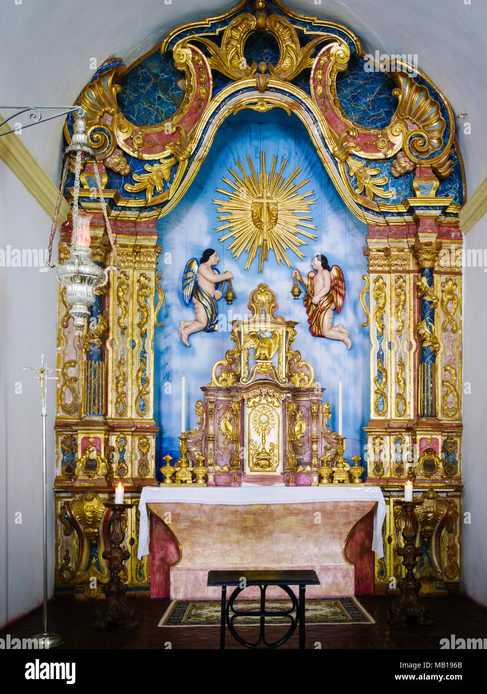 The Baroque architecture of catholic churches in Olinda, Pernambuco ...