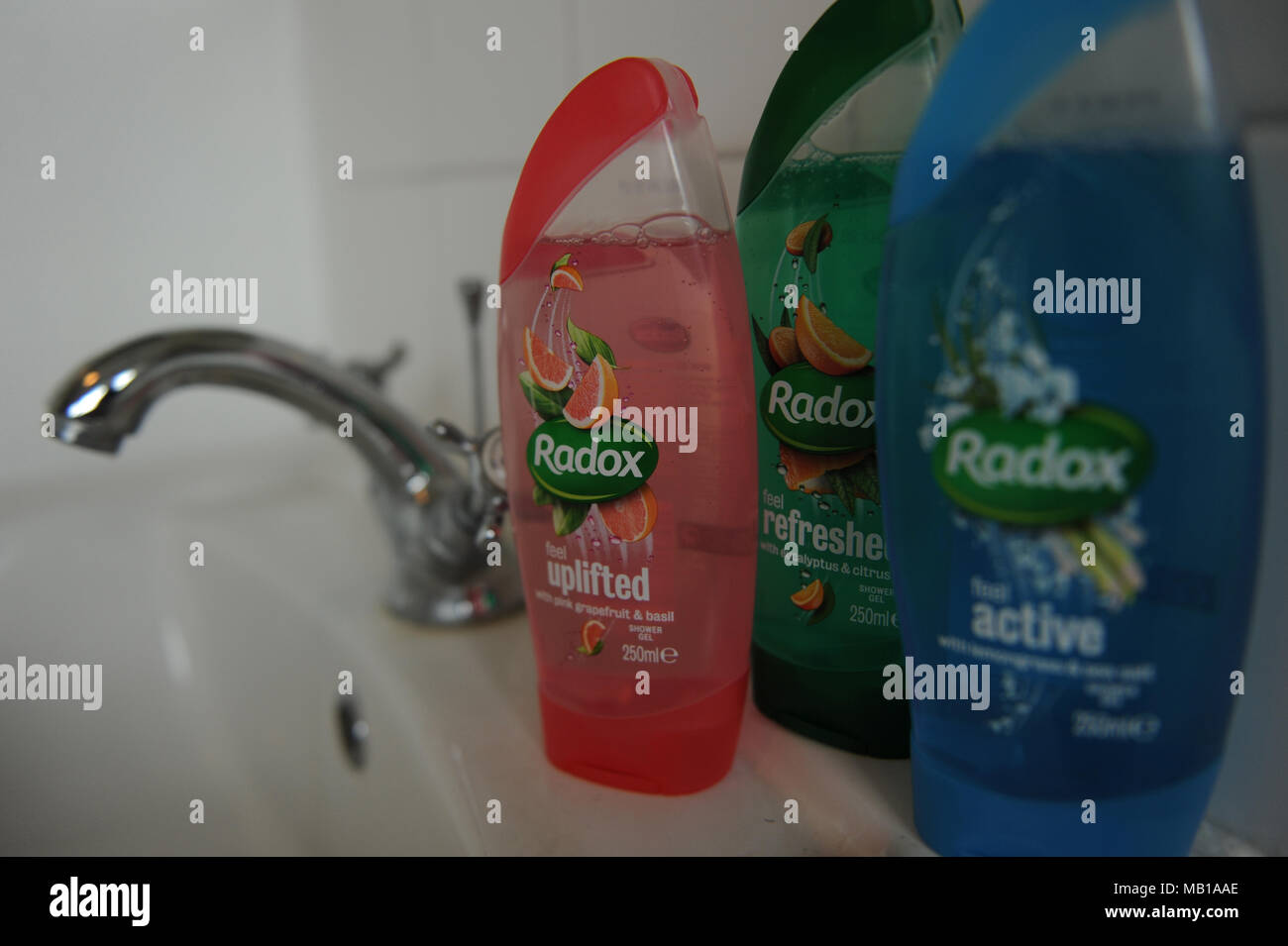 Radox shower gel hi-res stock photography and images - Alamy