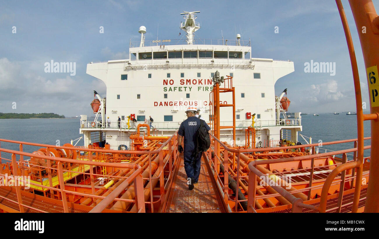 Chief Warrant Officer Christopher Cass, of Coast Guard Sector Honolulu ...