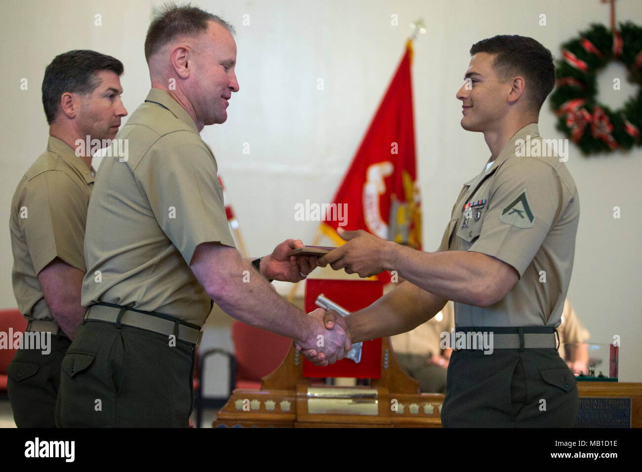 CAMP HANSEN, OKINAWA, Japan— Brig. Gen. Christopher A. McPhillips, left ...