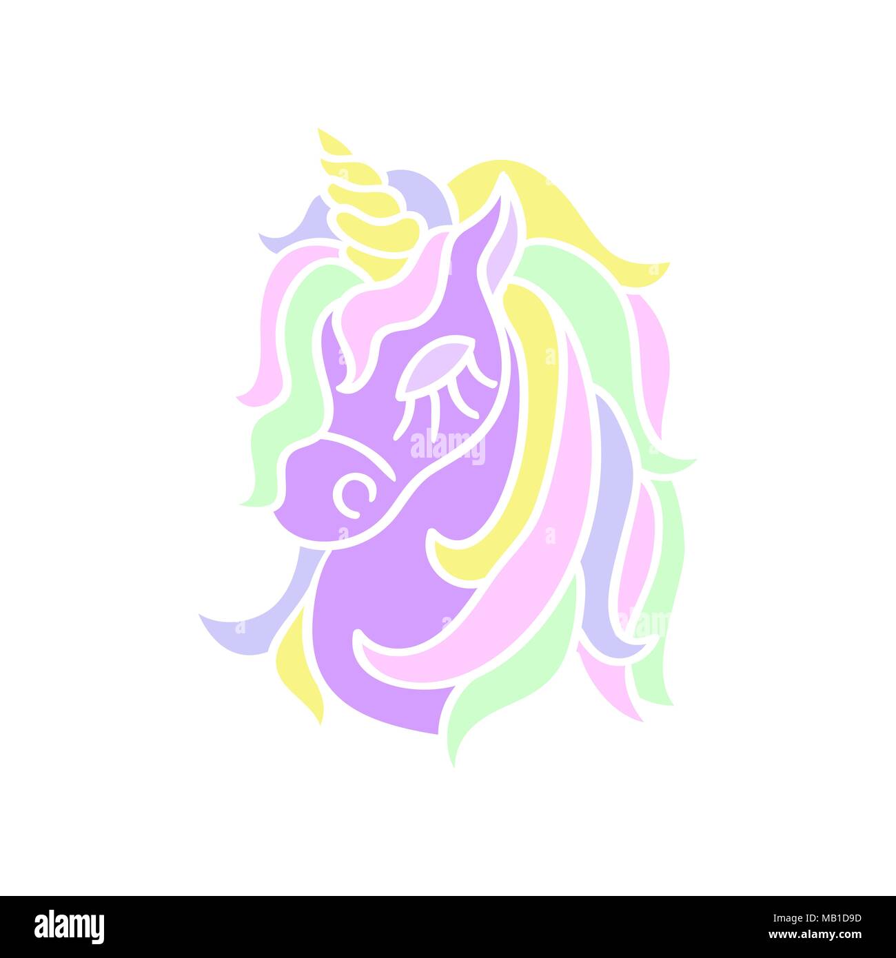 Unicorn t shirt Stock Vector Images - Alamy