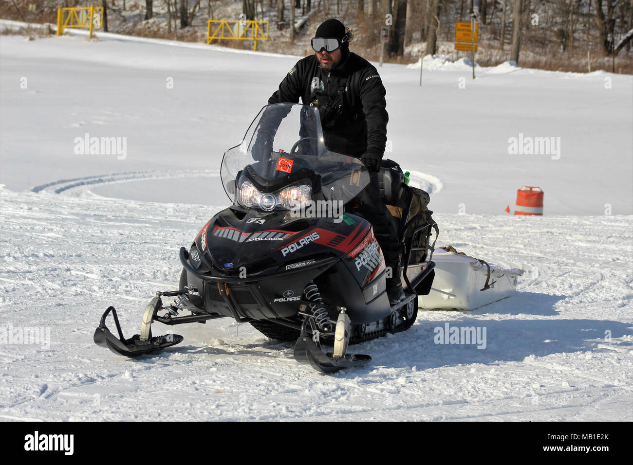 Armed snowmobile hi-res stock photography and images - Alamy