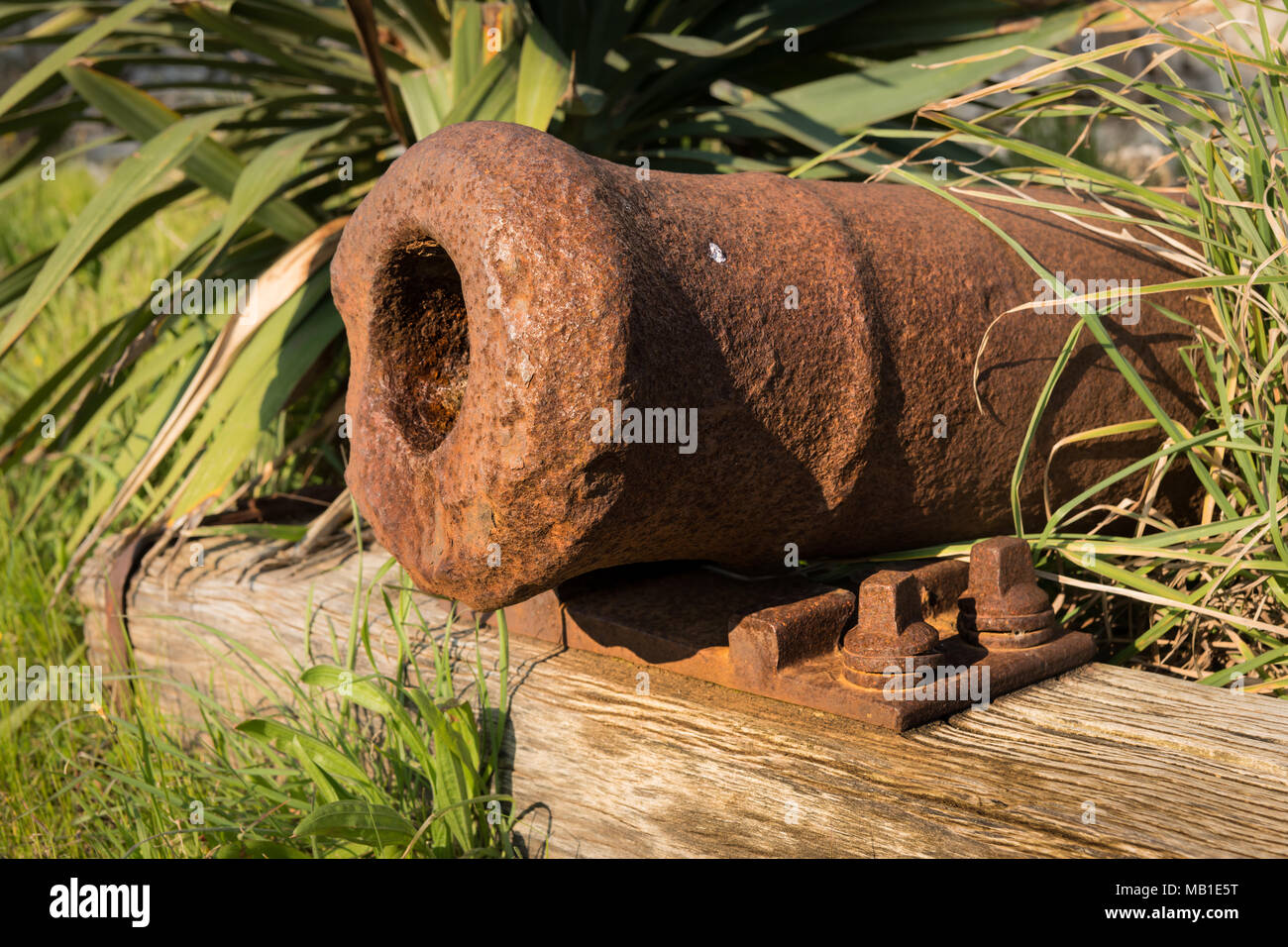 Old rusty cannon hi-res stock photography and images - Alamy