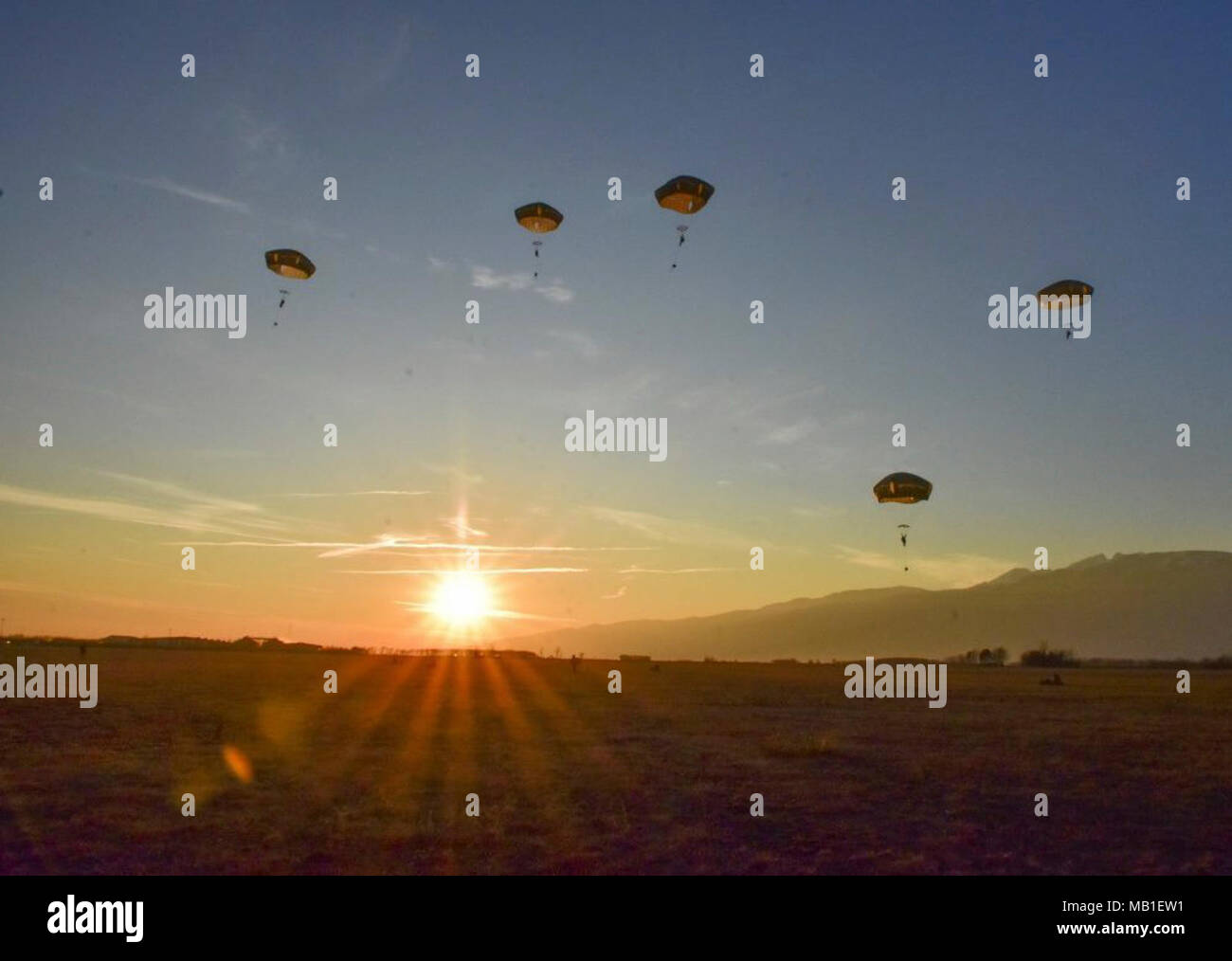 Lt. Col. John Hall captures gorgeous sunset colors and the majestic ...