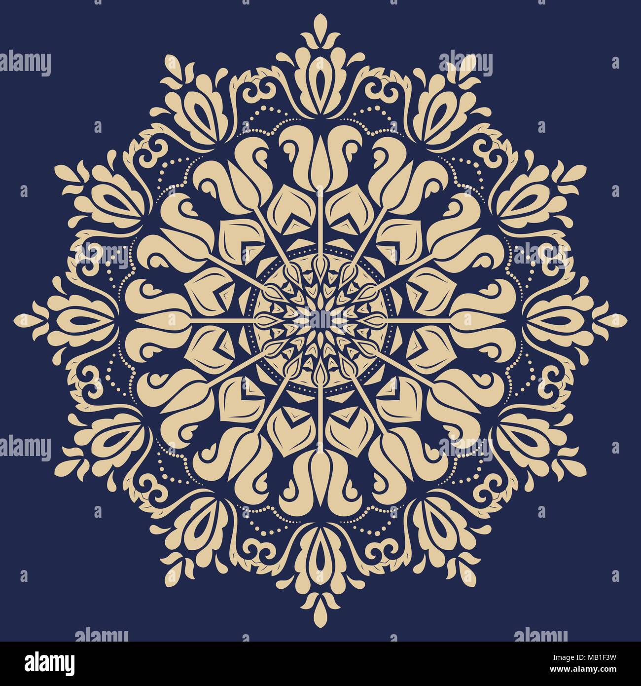 Oriental Abstract Vector Pattern Stock Vector Image & Art - Alamy