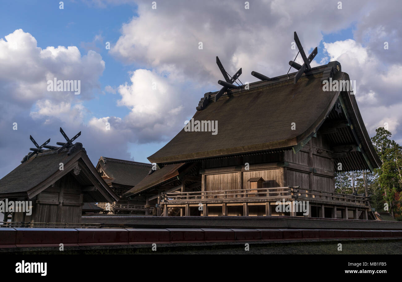 Buildings at Izumo Grand Shrine (Izumo-taisha) in Izumo City, Shimane ...