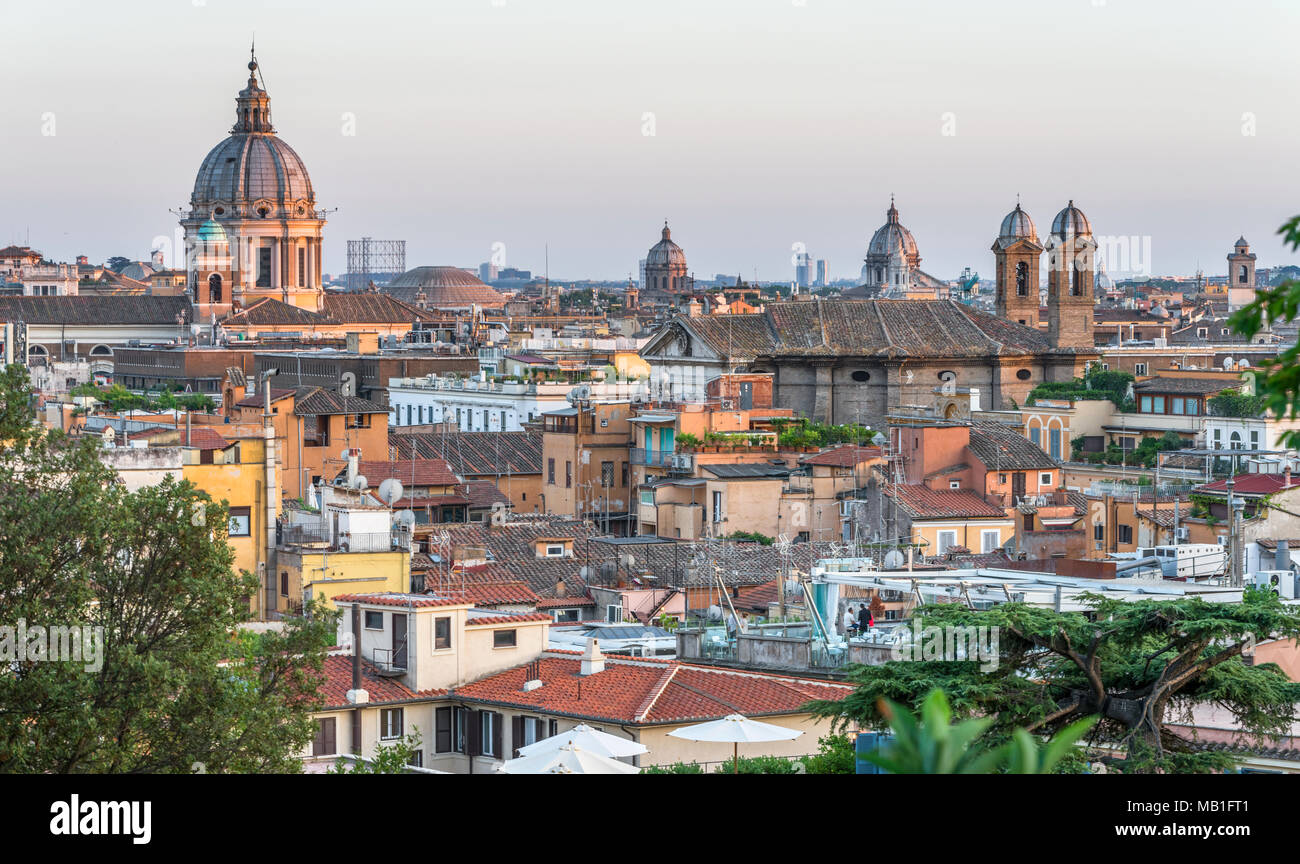 Rome view dome hi-res stock photography and images - Alamy