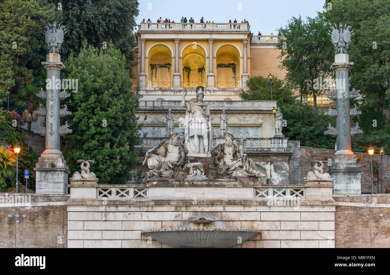 On the pincian hill hi-res stock photography and images - Alamy