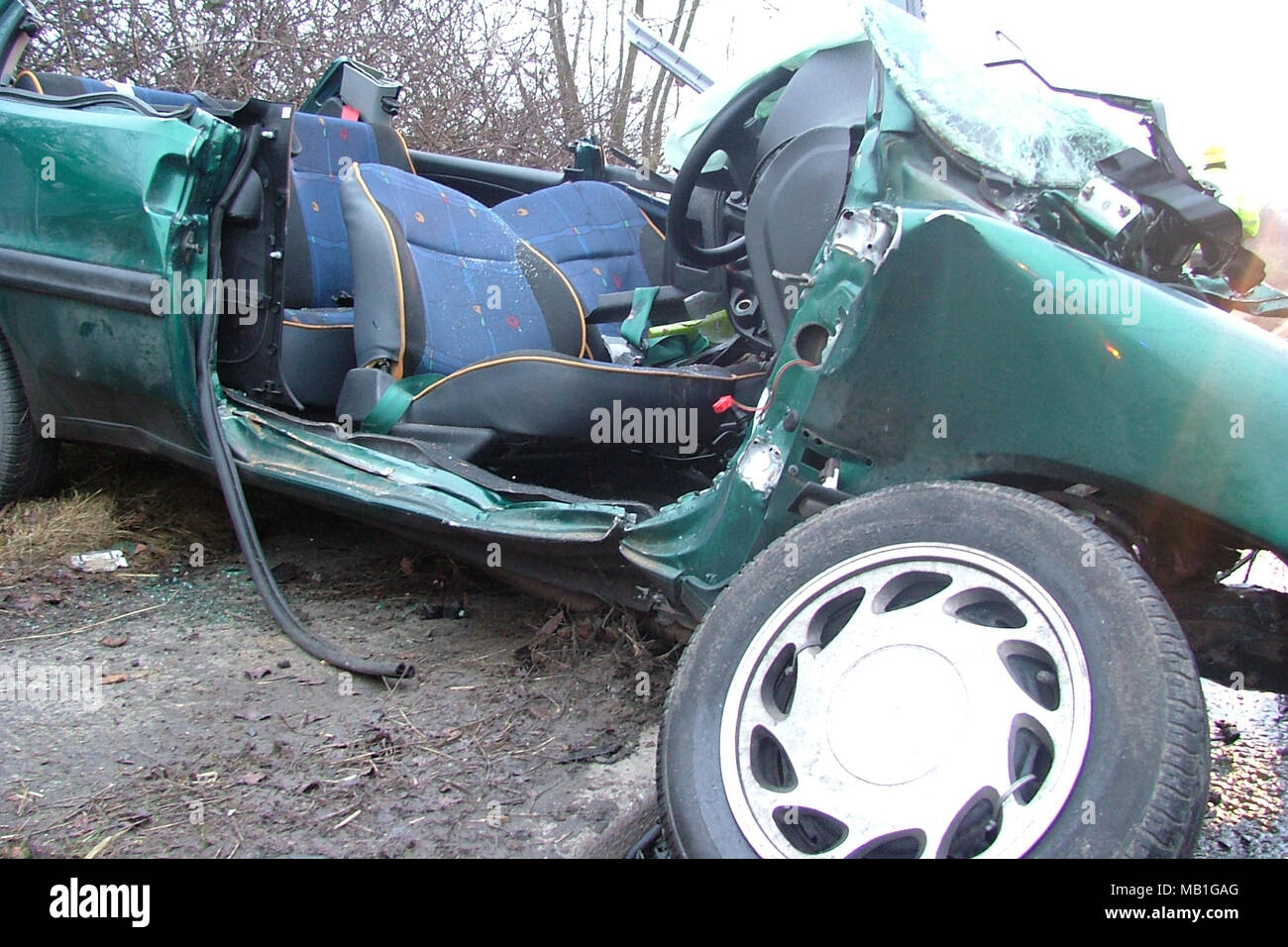 High accident black spot hi-res stock photography and images - Alamy