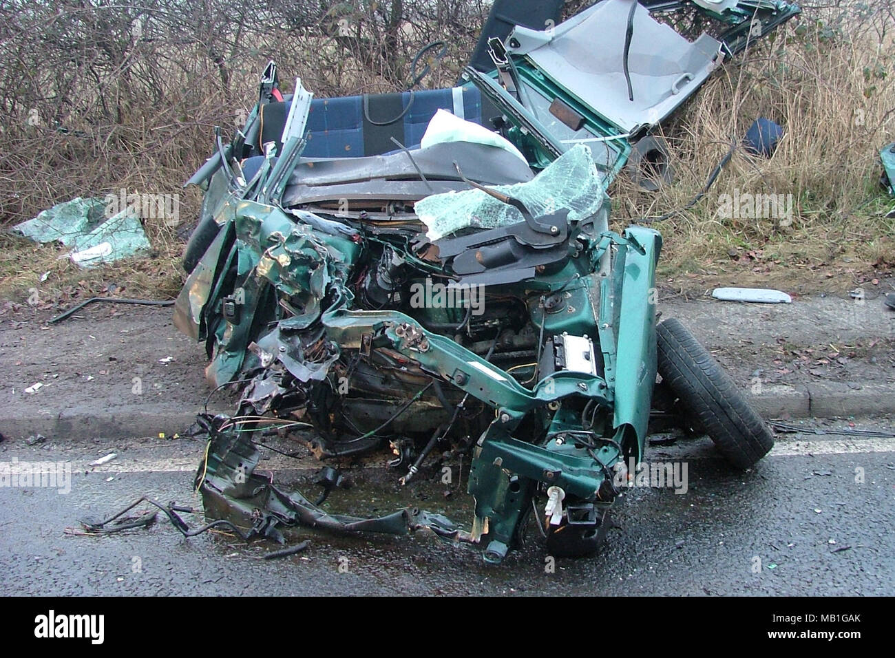 High accident black spot hi-res stock photography and images - Alamy