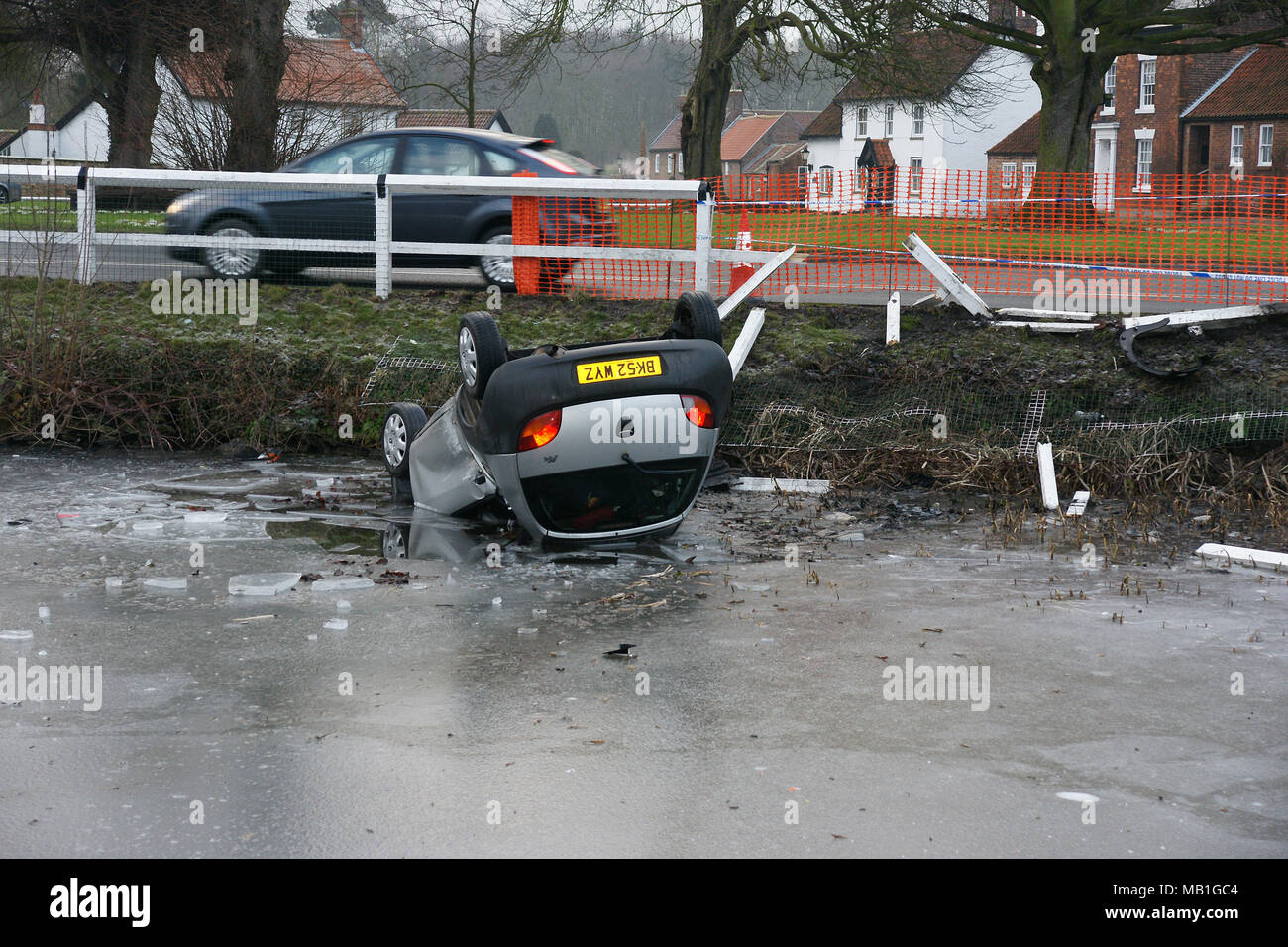 Ice Car Crash High Resolution Stock Photography and Images - Alamy