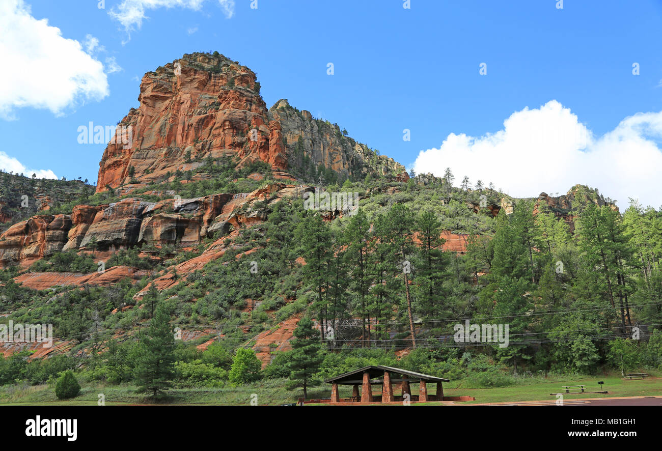 Slide rock state park hi-res stock photography and images - Alamy