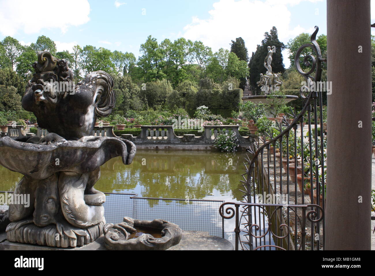 Boboli gardens isolotto hi-res stock photography and images - Alamy