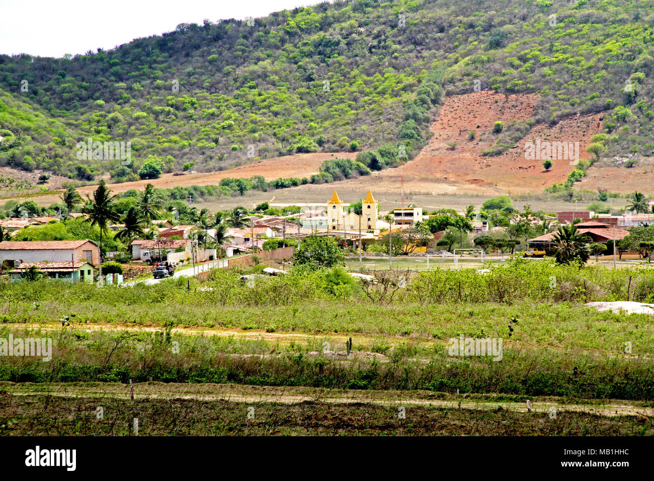 Small City, Paraiba, Brazil Stock Photo - Alamy