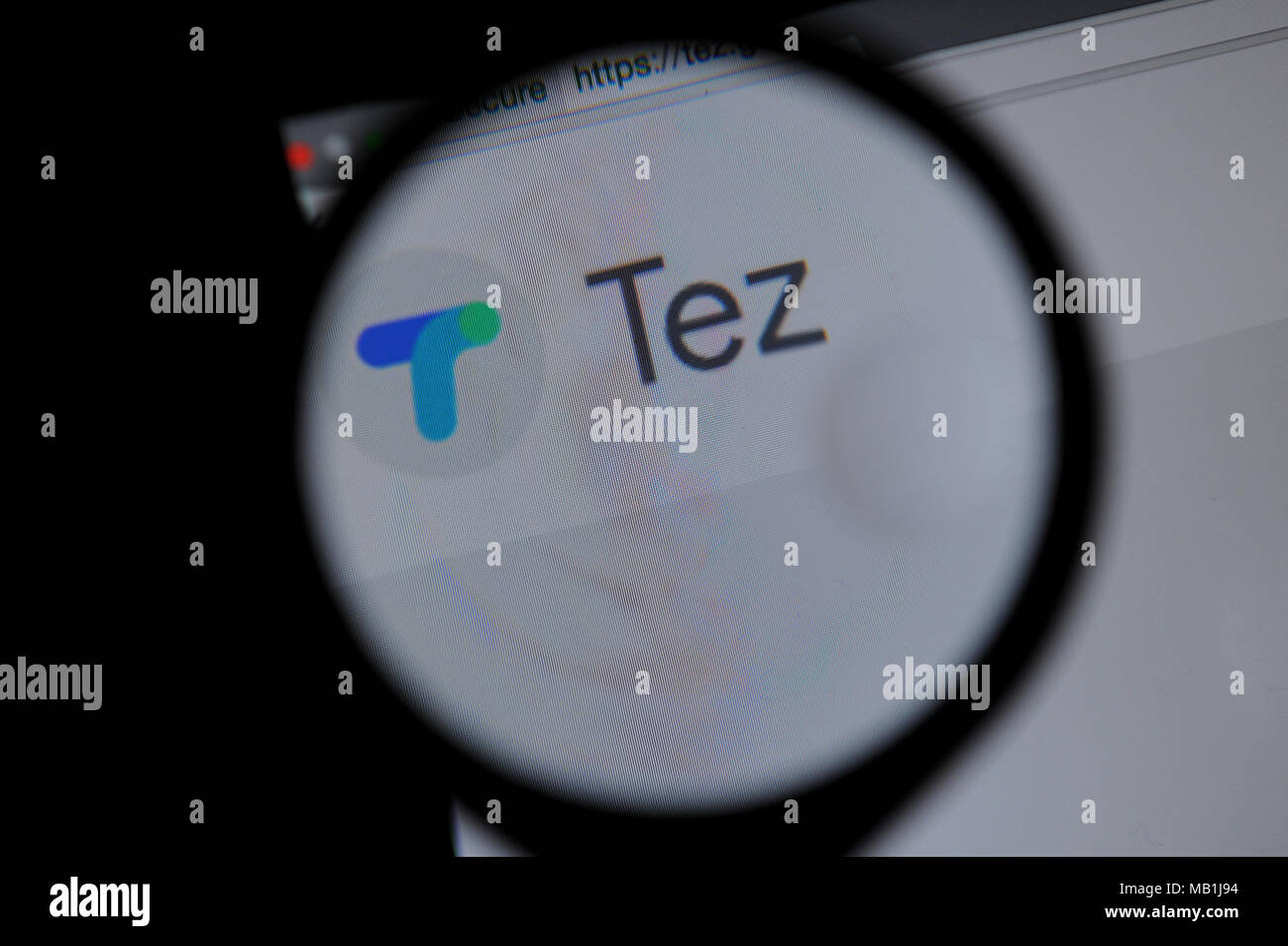 Tez app hi-res stock photography and images - Alamy