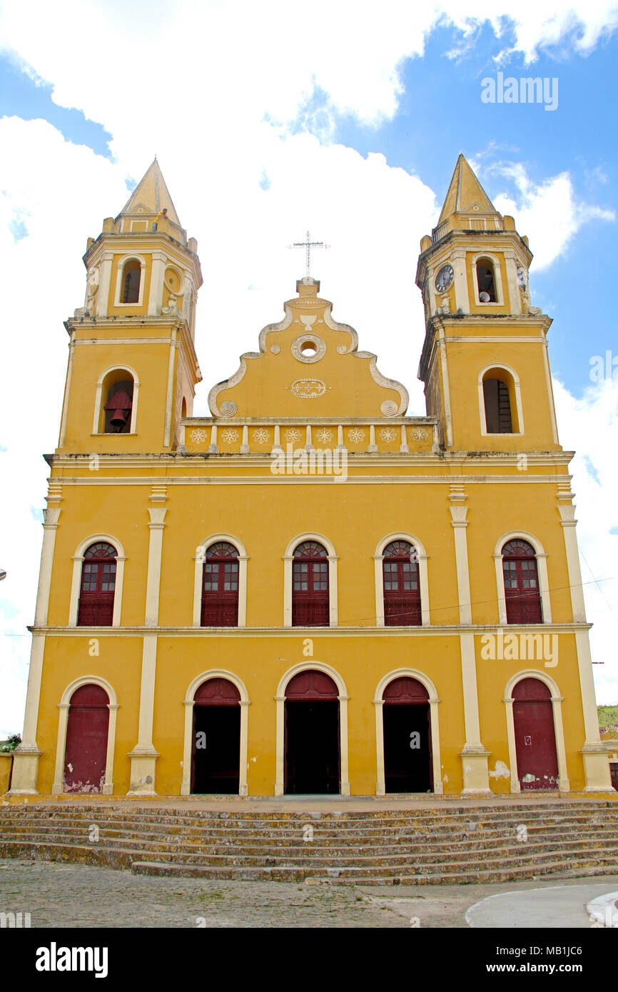 Door appetizer front of tall triangular structure hi-res stock ...